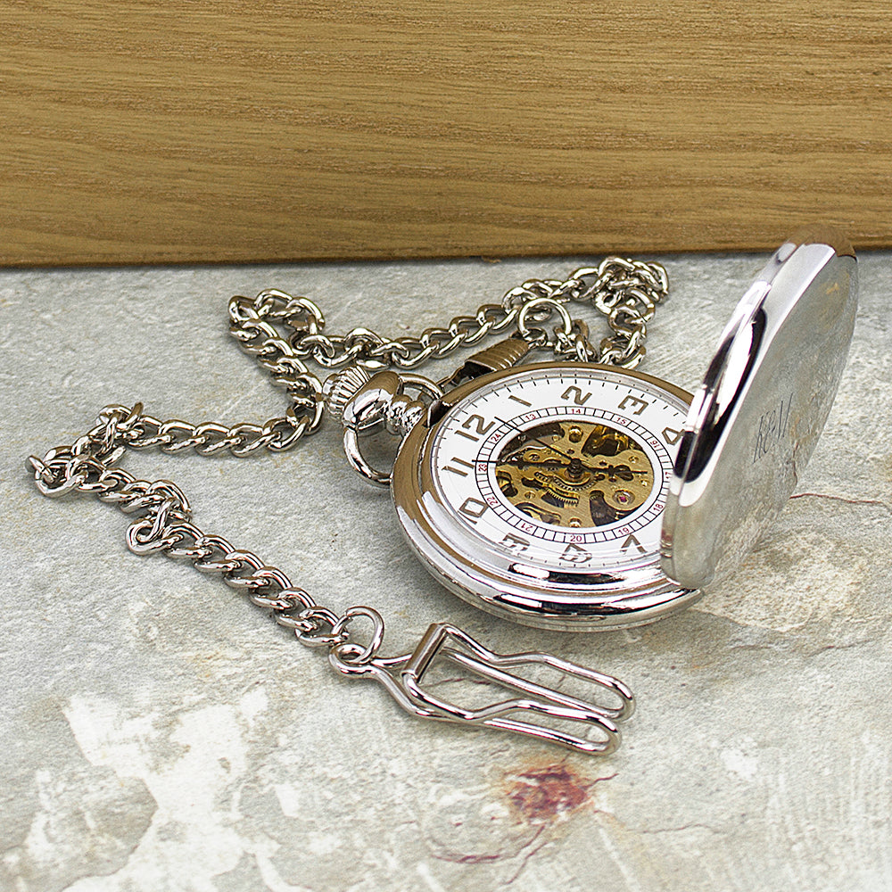 Personalised Valentine's Day Pocket Watch – Little Gem Moments